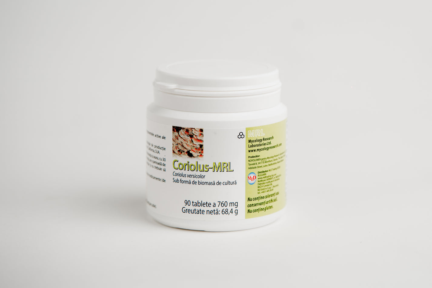 CORIOLUS-MRL, 90 TABLETE, Mycology Research Laboratories – Mldpharma